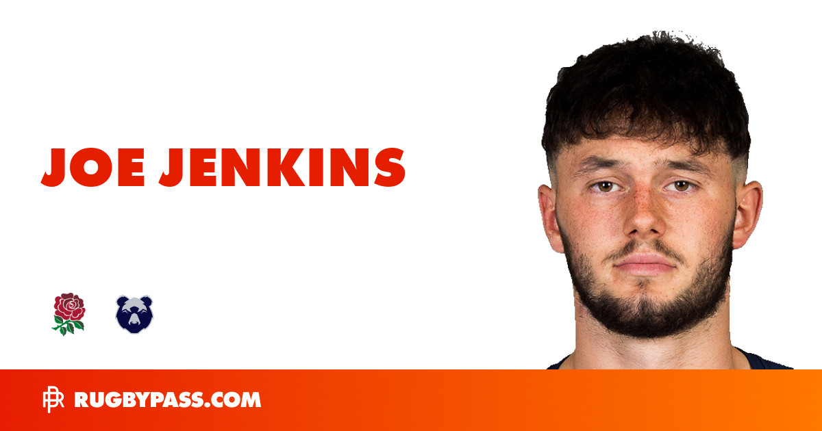 Joe Jenkins Rugby Bio | News, Stats, Age, Height & Team | RugbyPass