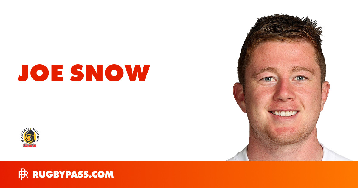 Joe Snow Rugby Bio | News, Stats, Age, Height & Team | RugbyPass