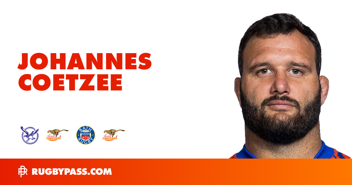 Johannes Coetzee Rugby Bio | News, Stats, Age, Height & Team | RugbyPass