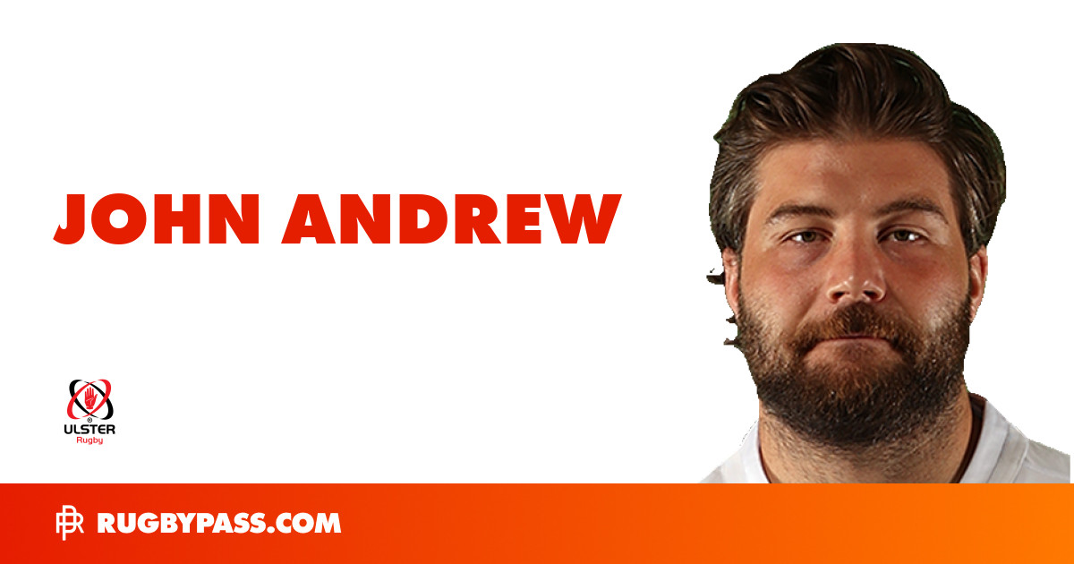 John Andrew Rugby Bio | News, Stats, Age, Height & Team | RugbyPass