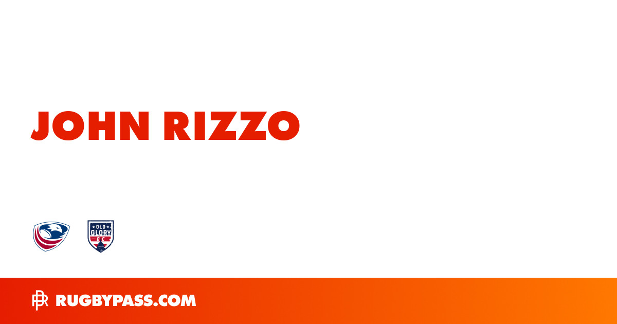 John Rizzo Rugby Bio | News, Stats, Age, Height & Team | RugbyPass