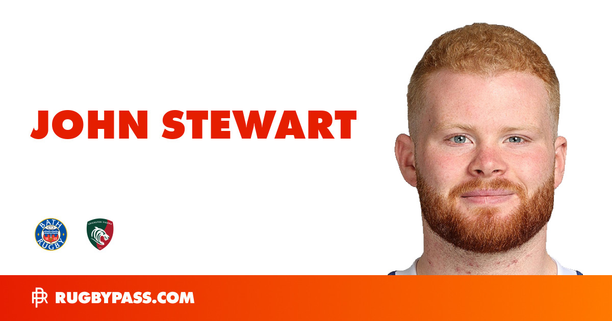John Stewart Rugby Bio | News, Stats, Age, Height & Team | RugbyPass