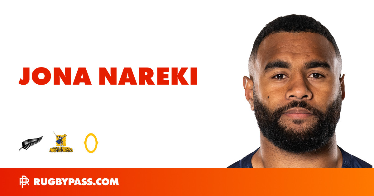 Jona Nareki Rugby Bio | News, Stats, Age, Height & Team | RugbyPass