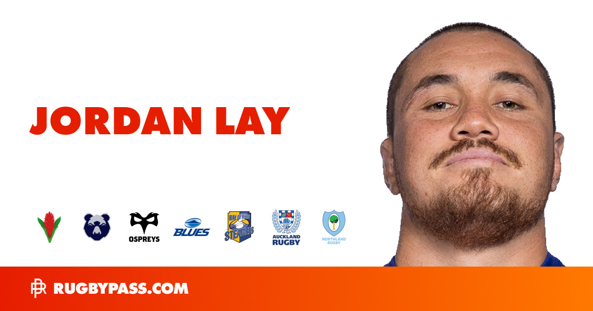 Jordan Lay Rugby Bio | News, Stats, Age, Height & Team | RugbyPass