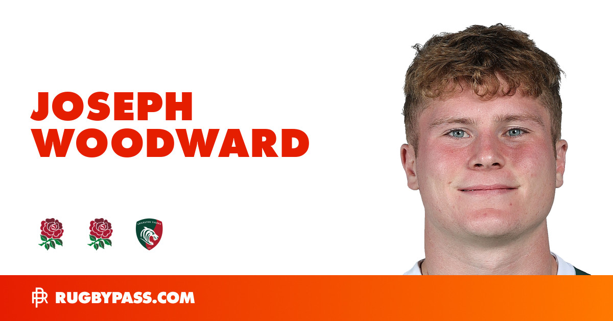 Joseph Woodward Rugby Bio | News, Stats, Age, Height & Team | RugbyPass