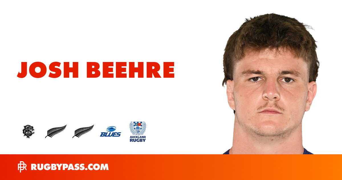 Josh Beehre Rugby Bio | News, Stats, Age, Height & Team | RugbyPass
