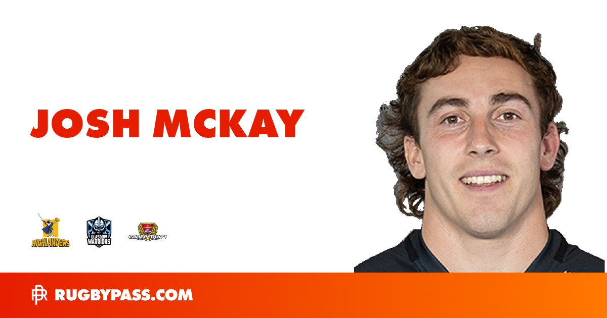 Josh McKay Rugby Bio | News, Stats, Age, Height & Team | RugbyPass