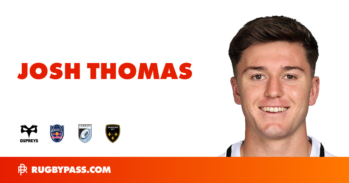 Josh Thomas Rugby Bio | News, Stats, Age, Height & Team | RugbyPass