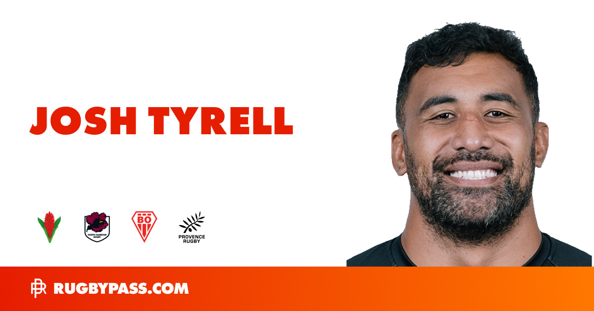 Josh Tyrell Rugby Bio | News, Stats, Age, Height & Team | RugbyPass