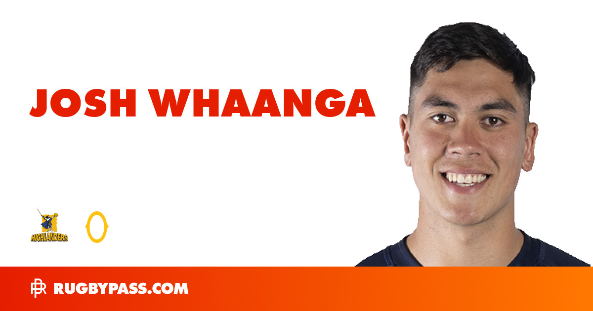Josh Whaanga Rugby Bio | News, Stats, Age, Height & Team | RugbyPass
