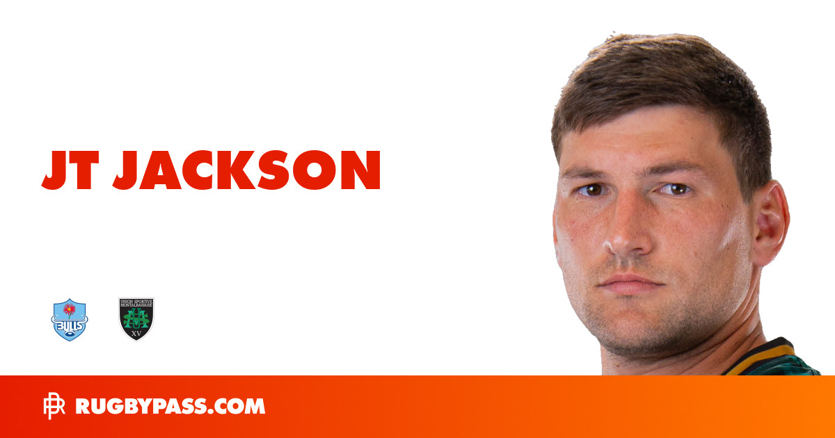 JT Jackson Rugby Bio | News, Stats, Age, Height & Team | RugbyPass