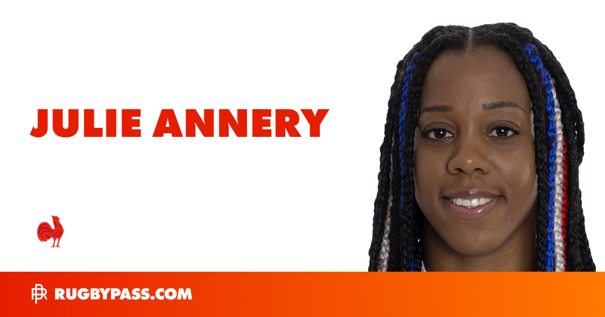 Julie Annery Rugby Bio | News, Stats, Age, Height & Team | RugbyPass