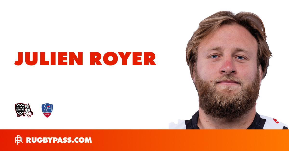 Julien Royer Rugby Bio | News, Stats, Age, Height & Team | RugbyPass
