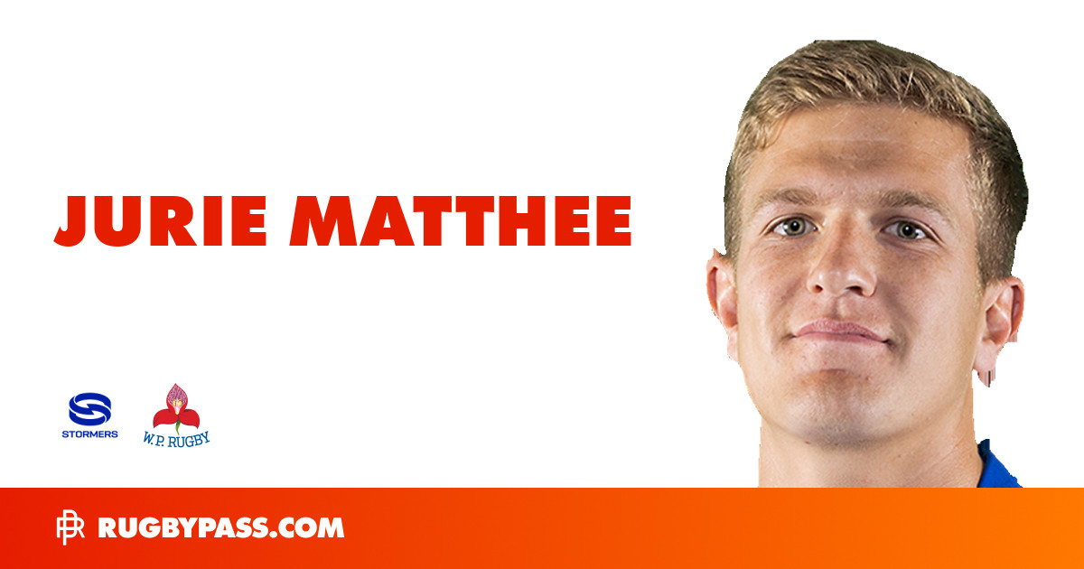 Jurie Matthee Rugby Bio | News, Stats, Age, Height & Team | RugbyPass