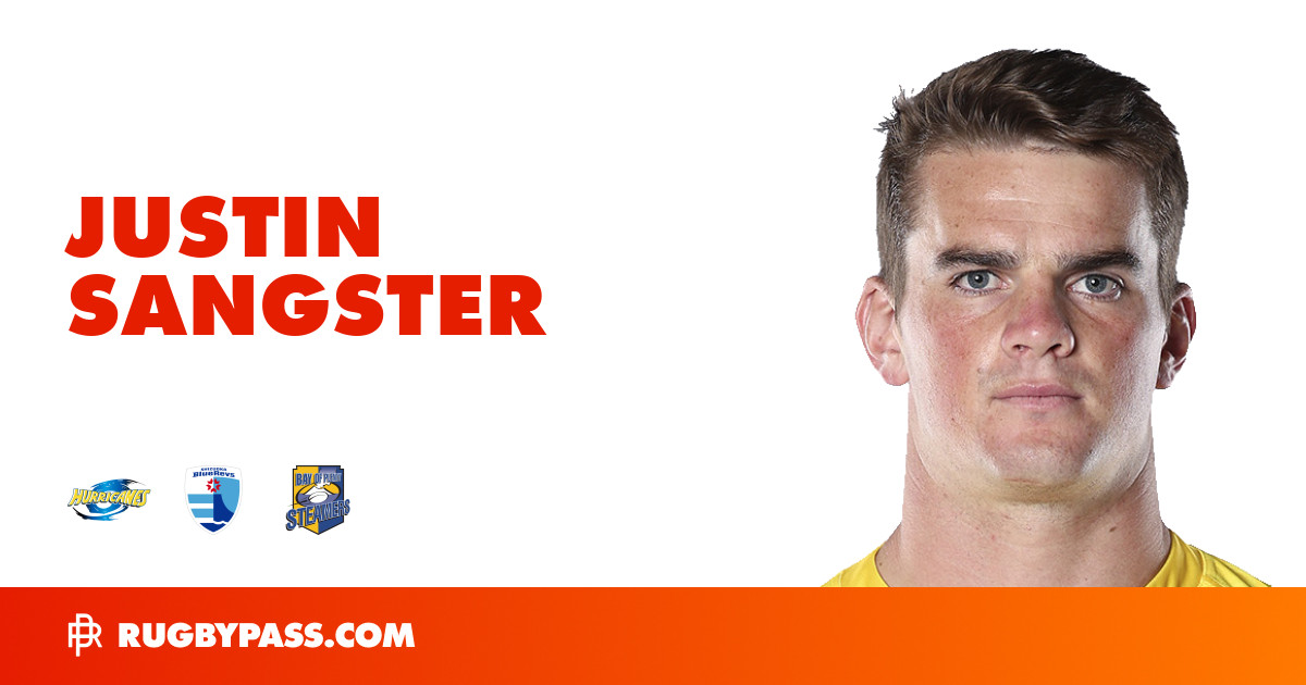 Justin Sangster Rugby Bio | News, Stats, Age, Height & Team | RugbyPass