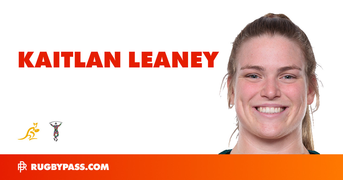 Kaitlan Leaney Rugby Bio | News, Stats, Age, Height & Team | RugbyPass