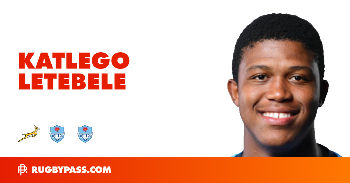 Katlego Letebele Rugby Bio | News, Stats, Age, Height & Team | RugbyPass