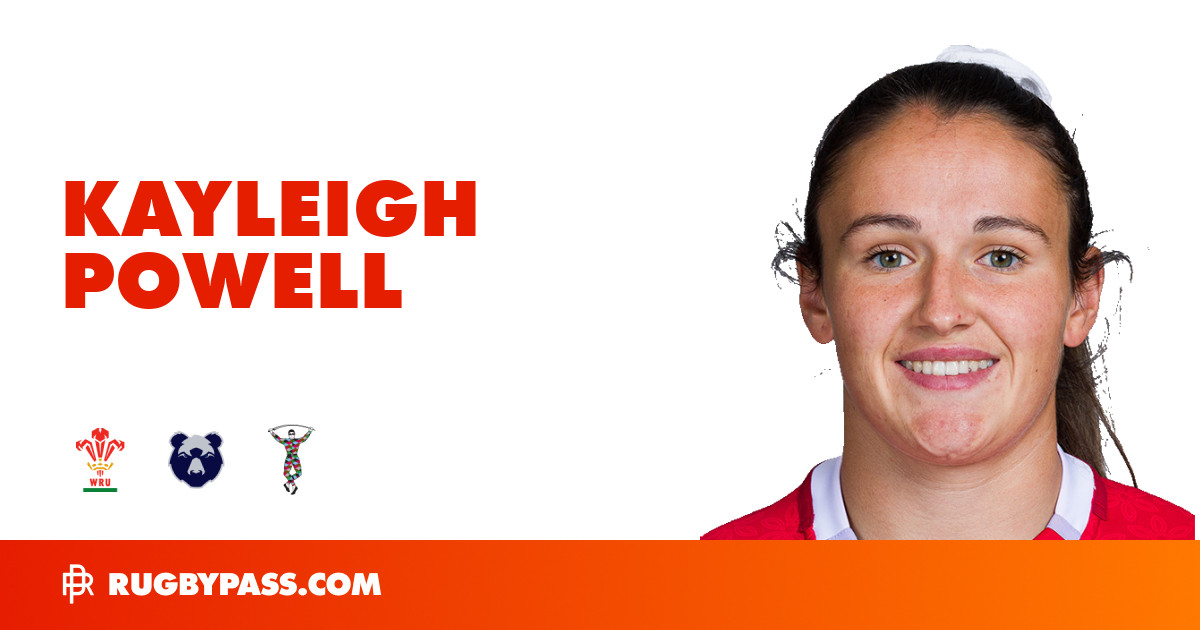 Kayleigh Powell Rugby Bio | News, Stats, Age, Height & Team | RugbyPass