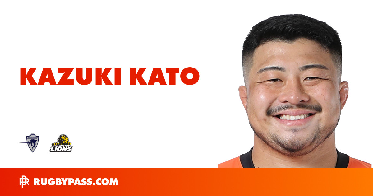 Kazuki Kato Rugby Bio | News, Stats, Age, Height & Team | RugbyPass