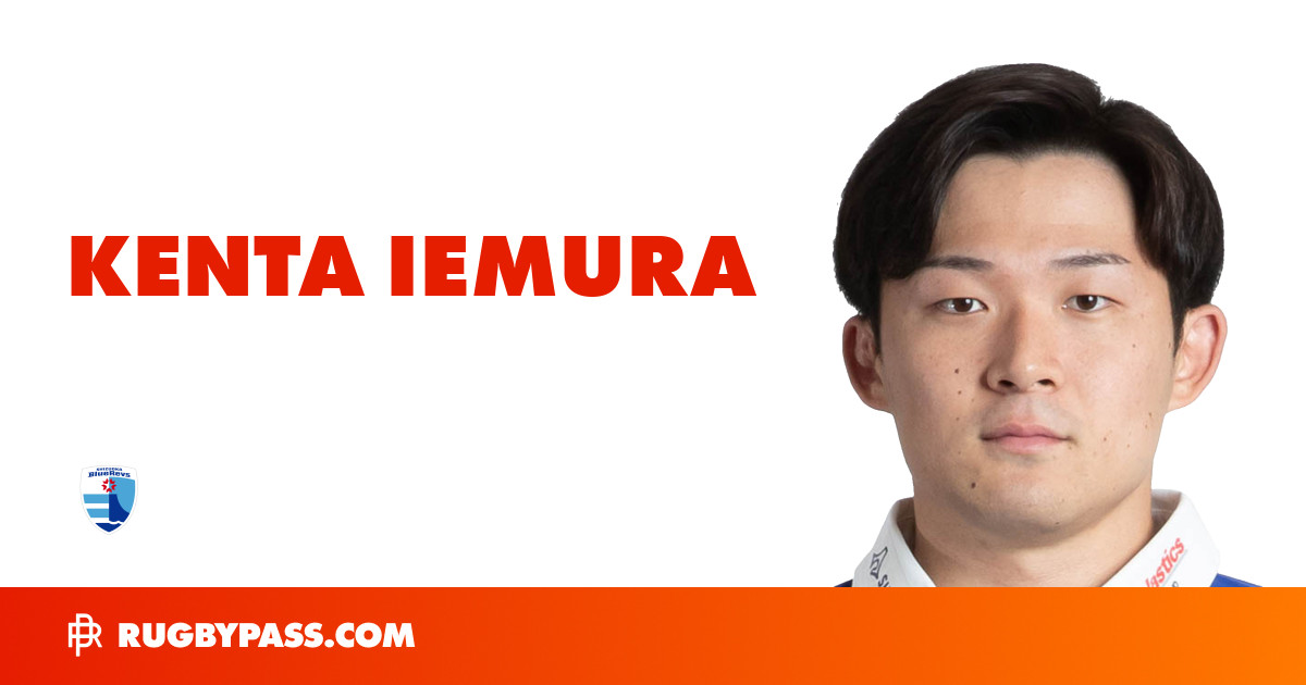 Kenta Iemura Rugby Bio | News, Stats, Age, Height & Team | RugbyPass