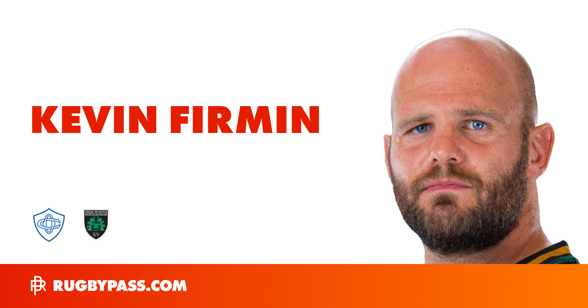 Kevin Firmin Rugby Bio | News, Stats, Age, Height & Team | RugbyPass