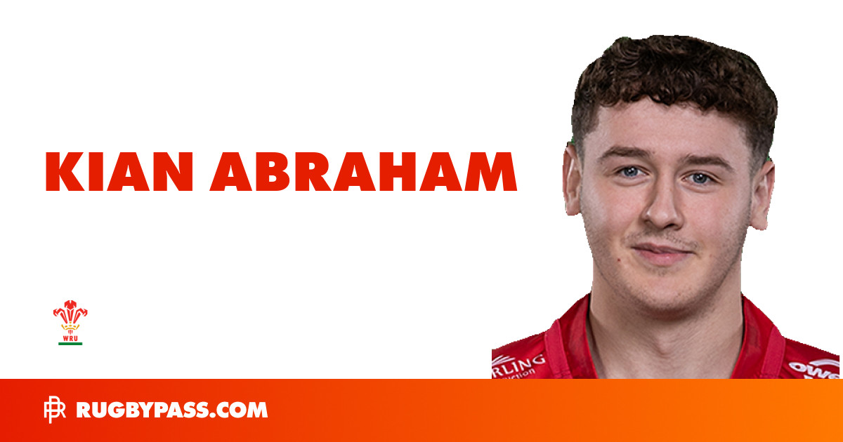 Kian Abraham Rugby Bio | News, Stats, Age, Height & Team | RugbyPass