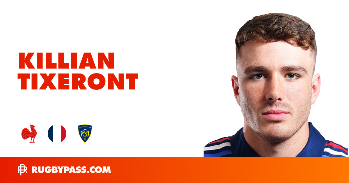 Killian Tixeront Rugby Bio | News, Stats, Age, Height & Team | RugbyPass