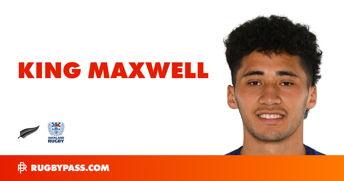 King Maxwell Rugby Bio | News, Stats, Age, Height & Team | RugbyPass