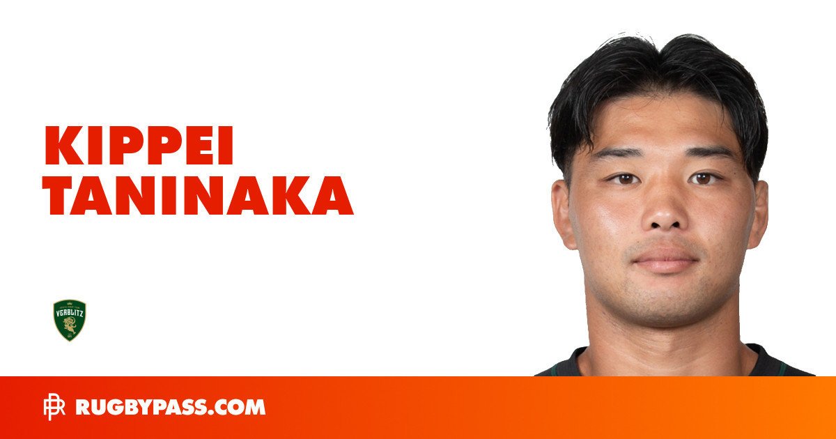 Kippei Taninaka Rugby Bio | News, Stats, Age, Height & Team | RugbyPass