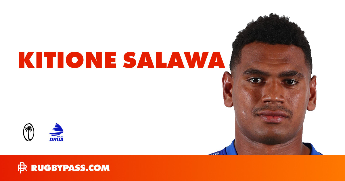 Kitione Salawa Rugby Bio | News, Stats, Age, Height & Team | RugbyPass