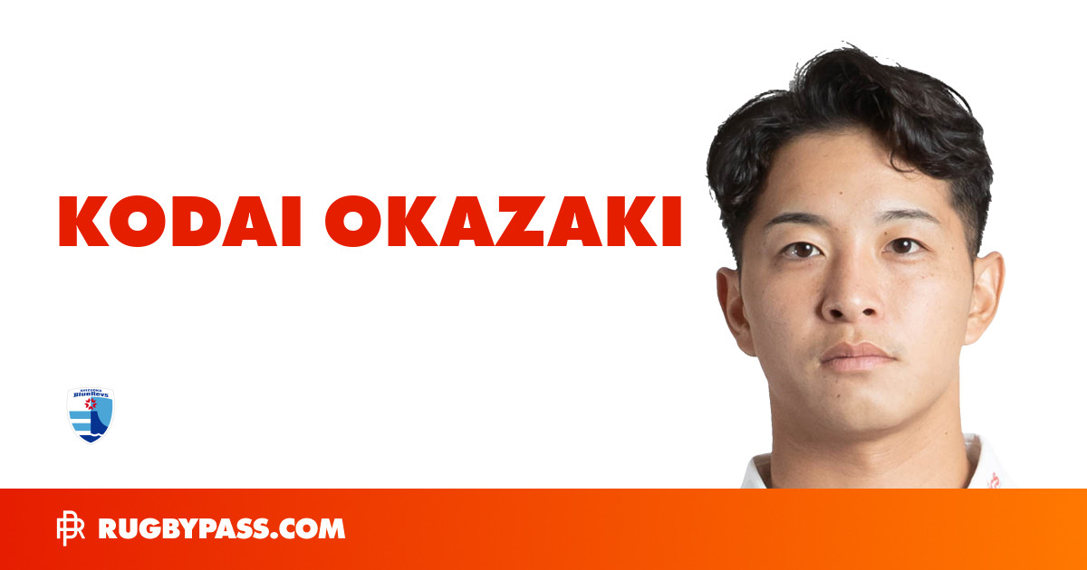 Kodai Okazaki Rugby Bio | News, Stats, Age, Height & Team | RugbyPass