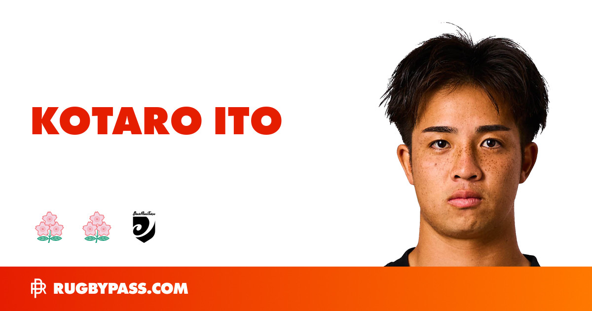 Kotaro Ito Rugby Bio | News, Stats, Age, Height & Team | RugbyPass
