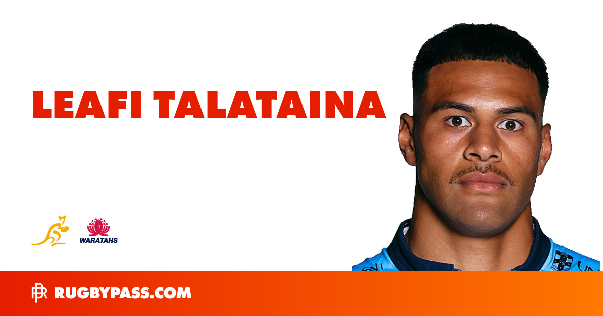 Leafi Talataina Rugby Bio | News, Stats, Age, Height & Team | RugbyPass