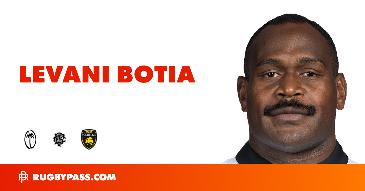 Levani Botia Rugby Bio | News, Stats, Age, Height & Team | RugbyPass