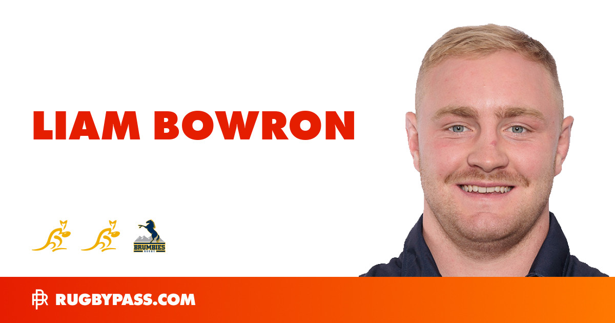 Liam Bowron Rugby Bio | News, Stats, Age, Height & Team | RugbyPass