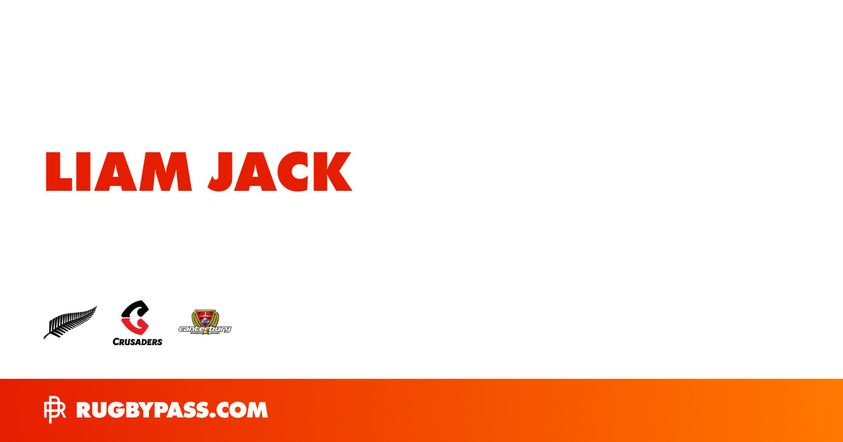 Liam Jack Rugby Bio | News, Stats, Age, Height & Team | RugbyPass