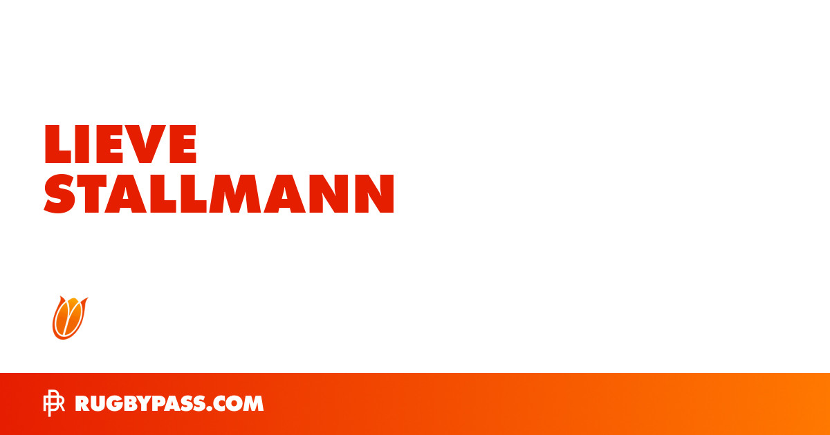 Lieve Stallmann Rugby Bio | News, Stats, Age, Height & Team | RugbyPass