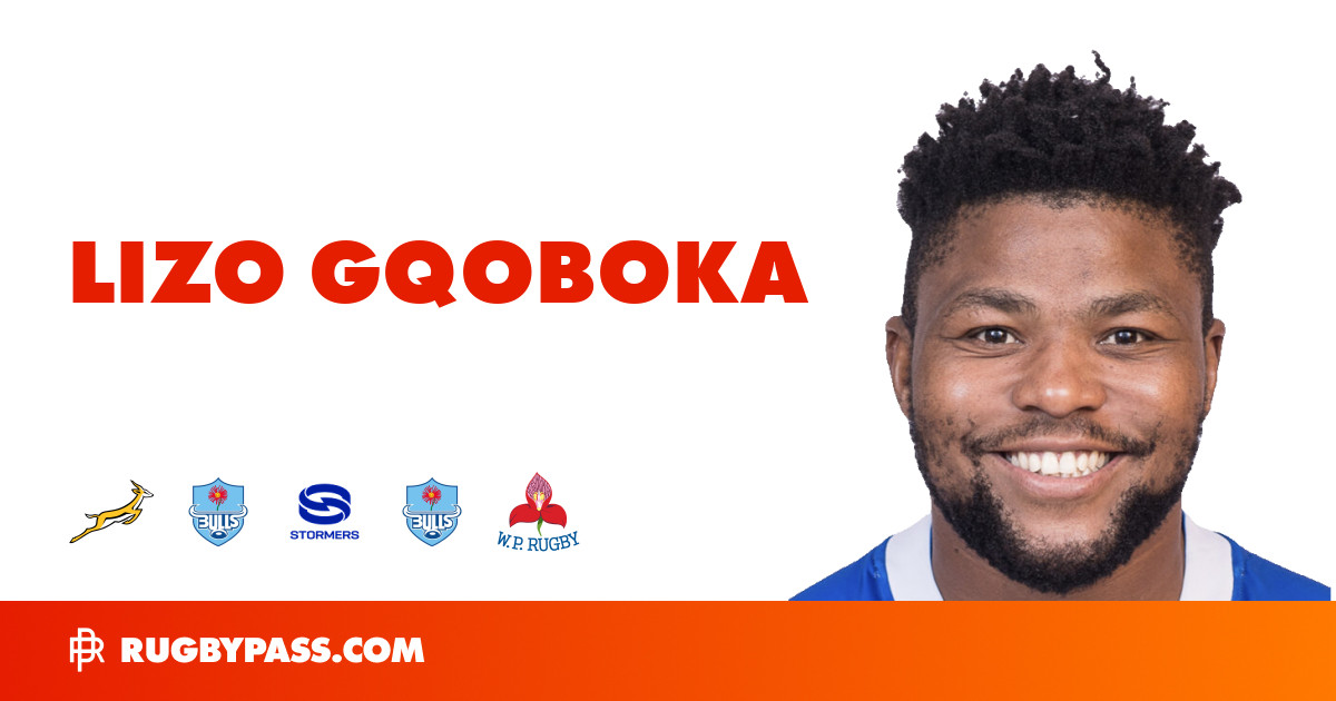 Lizo Gqoboka Rugby Bio | News, Stats, Age, Height & Team | RugbyPass