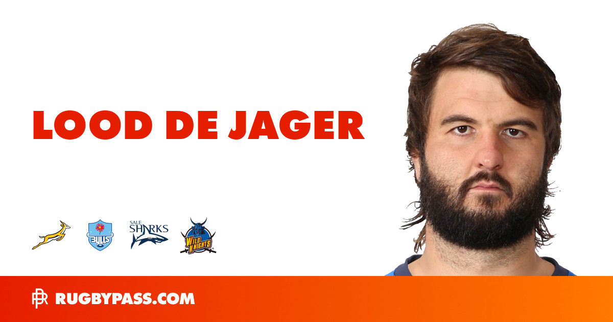 Lood de Jager Rugby Bio | News, Stats, Age, Height & Team | RugbyPass