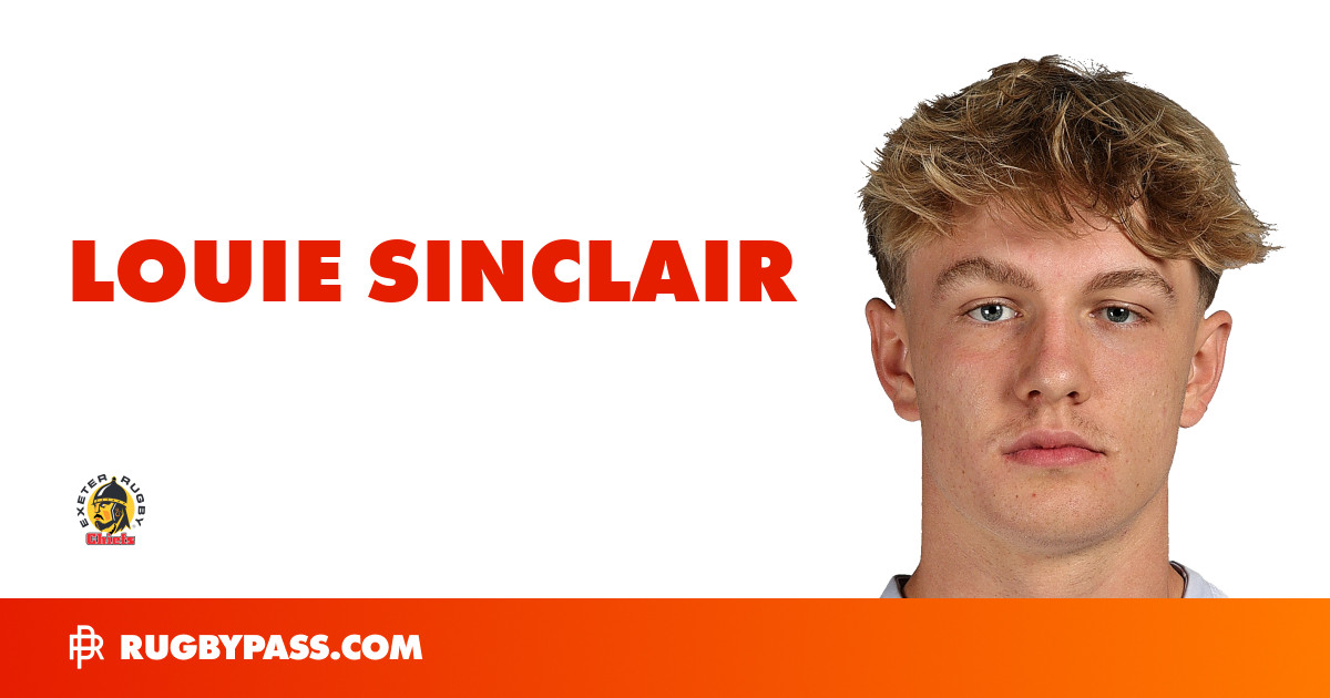Louie Sinclair Rugby Bio | News, Stats, Age, Height & Team | RugbyPass
