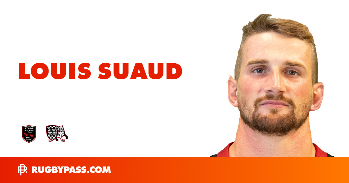 Louis Suaud Rugby Bio | News, Stats, Age, Height & Team | RugbyPass