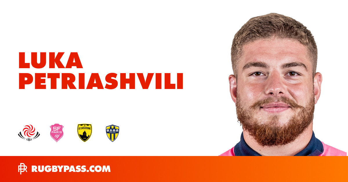 Luka Petriashvili Rugby Bio | News, Stats, Age, Height & Team | RugbyPass