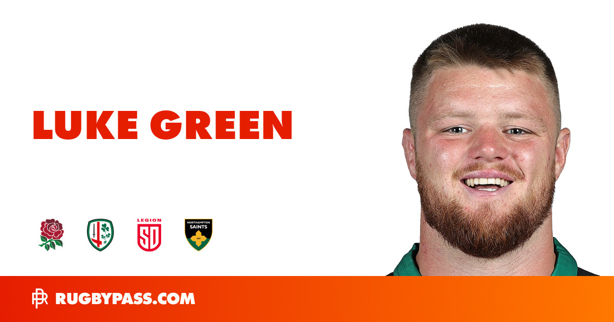 Luke Green Rugby Bio | News, Stats, Age, Height & Team | RugbyPass