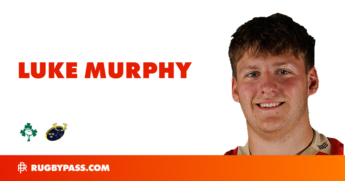 Luke Murphy Rugby Bio | News, Stats, Age, Height & Team | RugbyPass