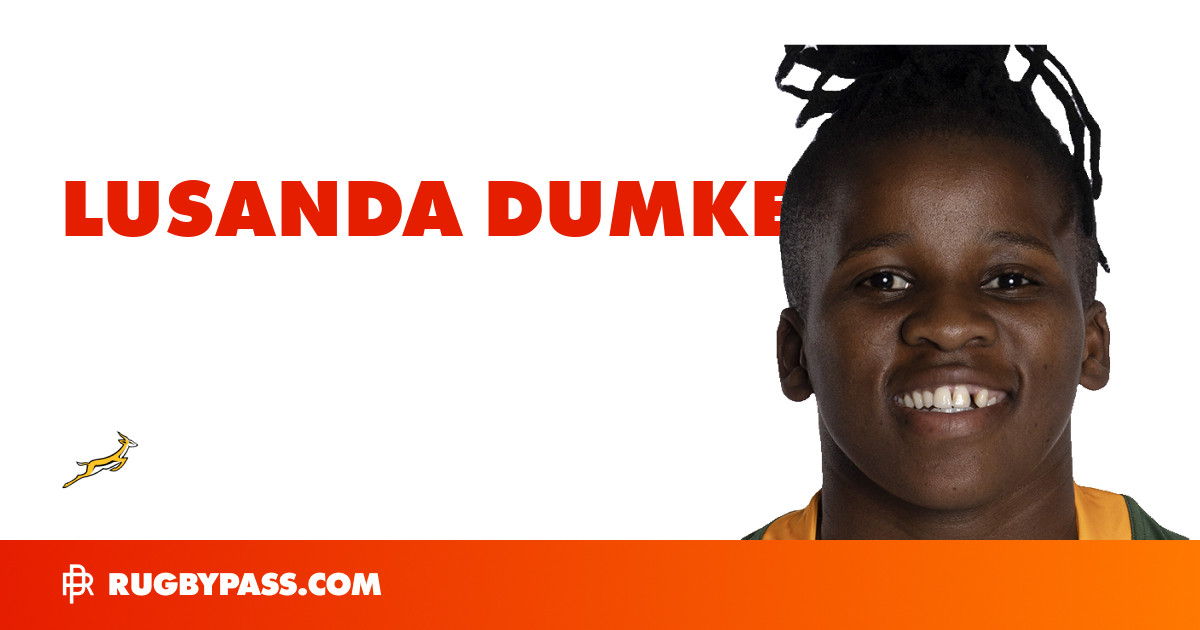 Lusanda Dumke Rugby Bio | News, Stats, Age, Height & Team | RugbyPass