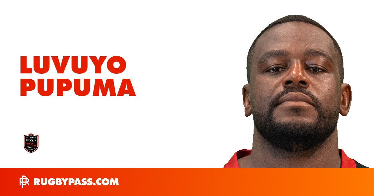 Luvuyo Pupuma Rugby Bio | News, Stats, Age, Height & Team | RugbyPass