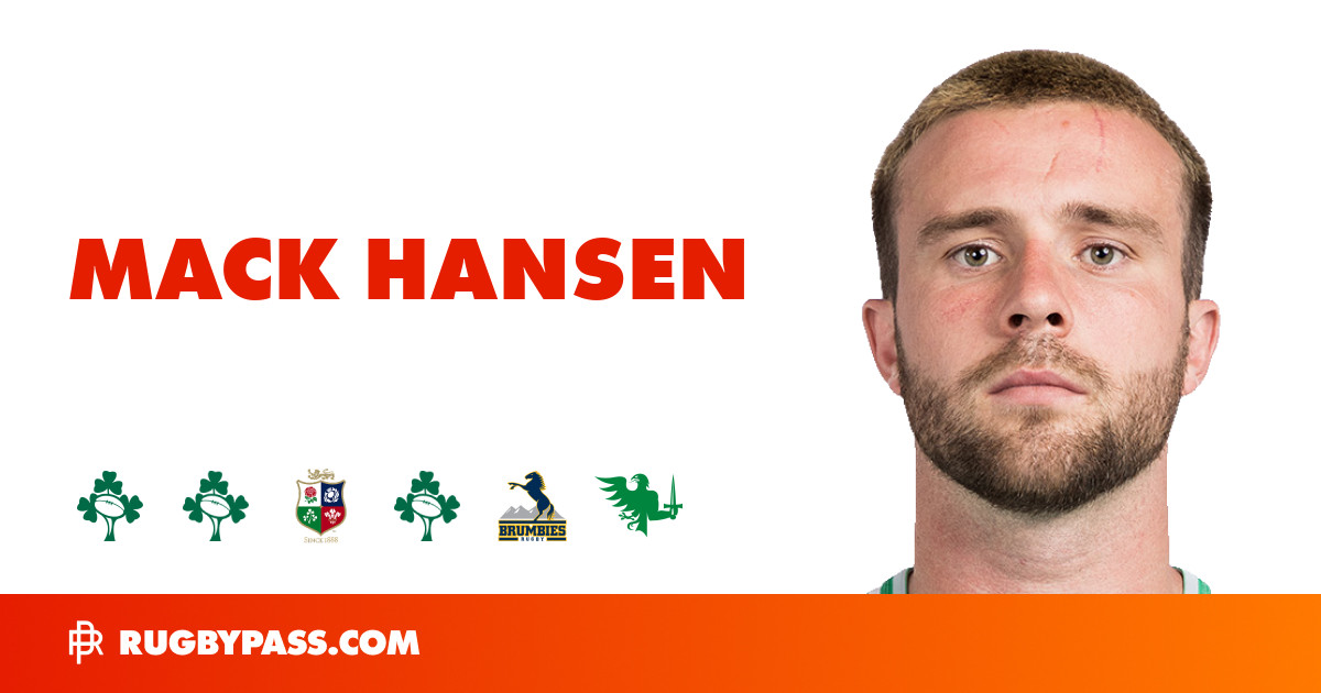 Mack Hansen Rugby | Mack Hansen News, Stats & Team | RugbyPass