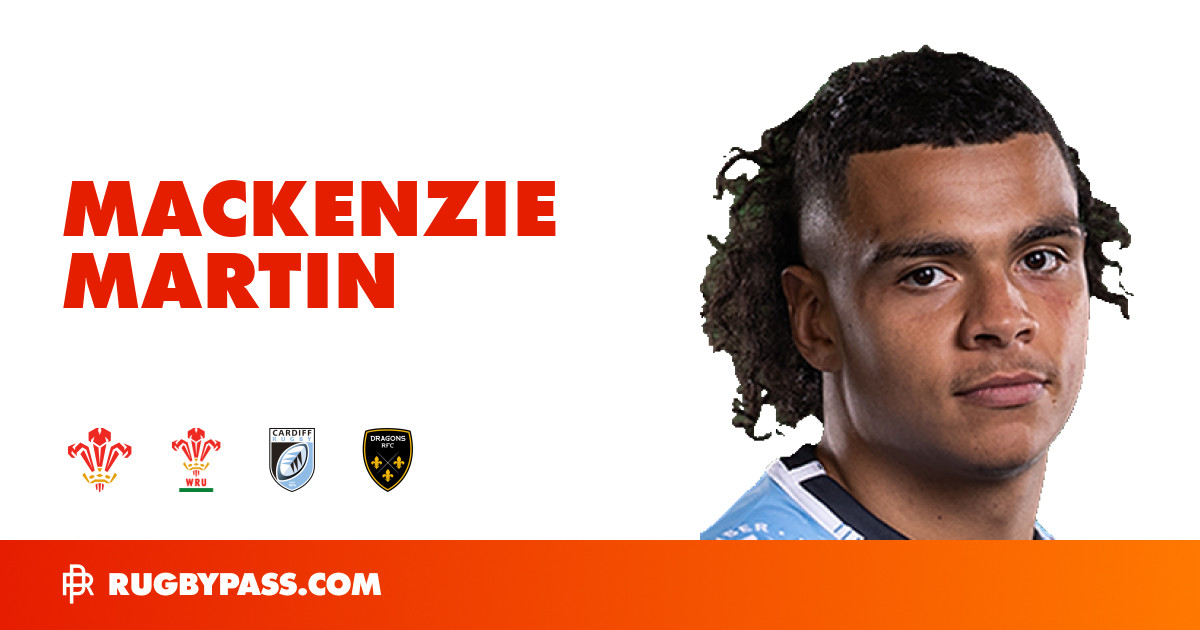 Mackenzie Martin Rugby Bio | News, Stats, Age, Height & Team | RugbyPass