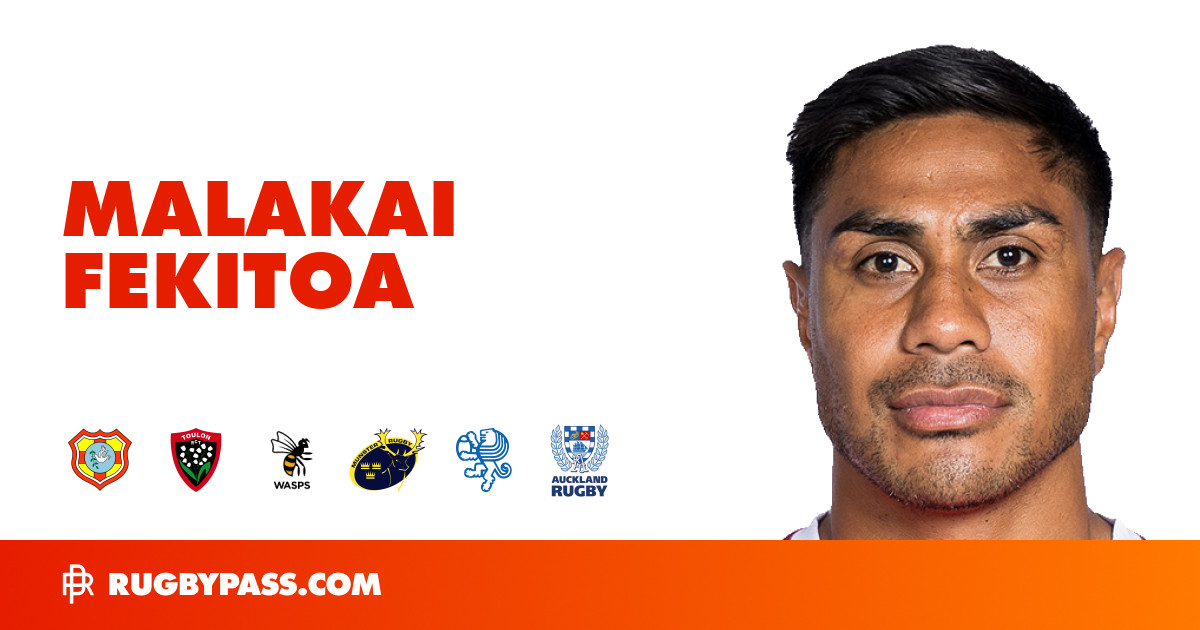 Malakai Fekitoa Rugby Bio | News, Stats, Age, Height & Team | RugbyPass