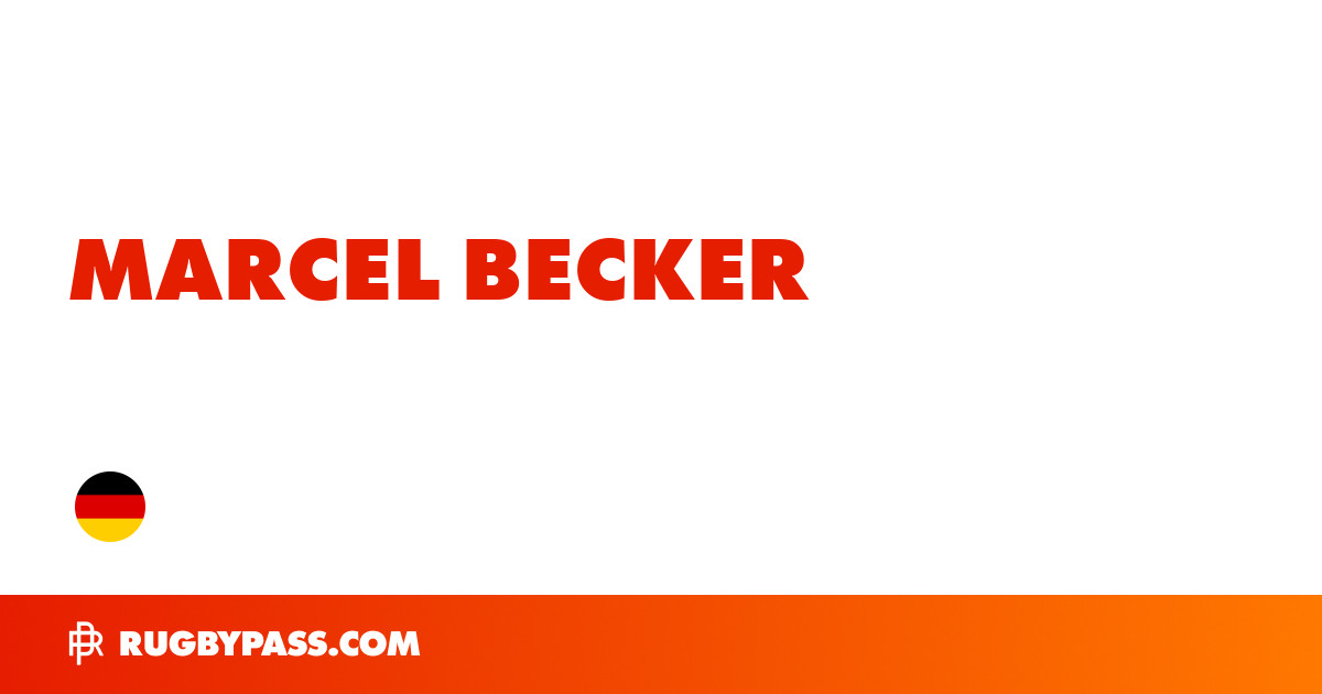 Marcel Becker Rugby Bio | News, Stats, Age, Height & Team | RugbyPass